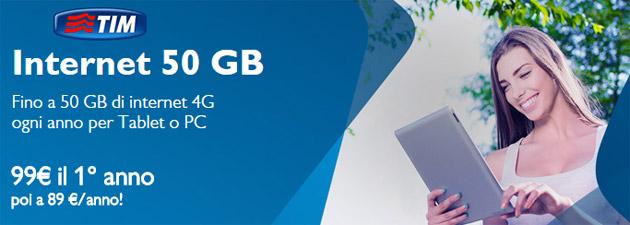 TIM Internet 50 GB e Tim Internet 100 GB - Cellulari.it