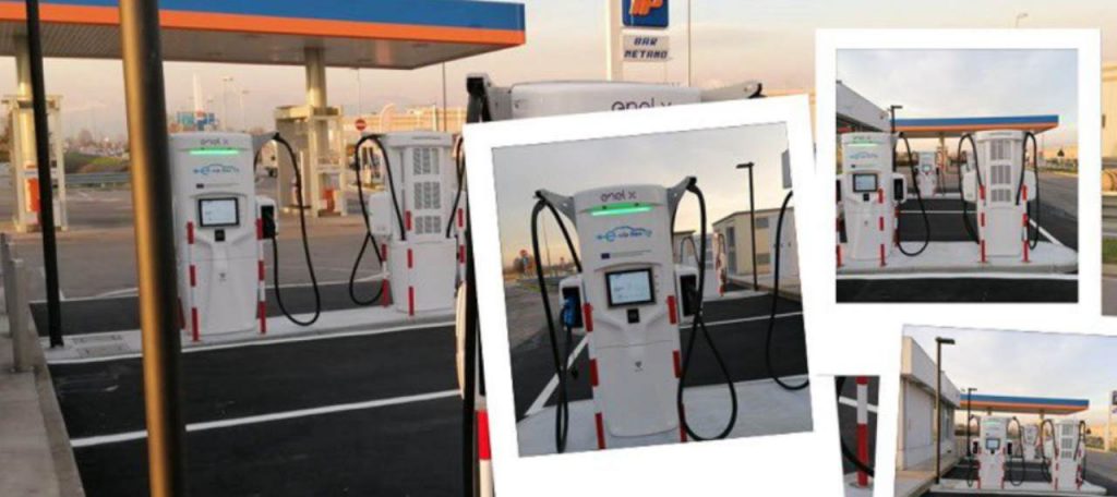 Stazioni di ricarica elettrica in 15 minuti: IP ed Enel insieme