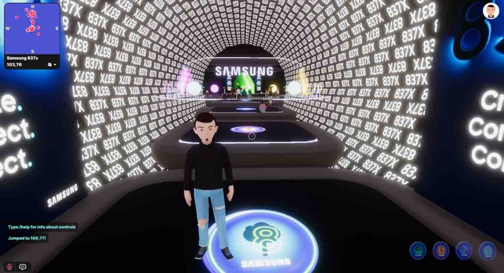 Samsung lands in the Metaverse: here’s how to visit its virtual store ...
