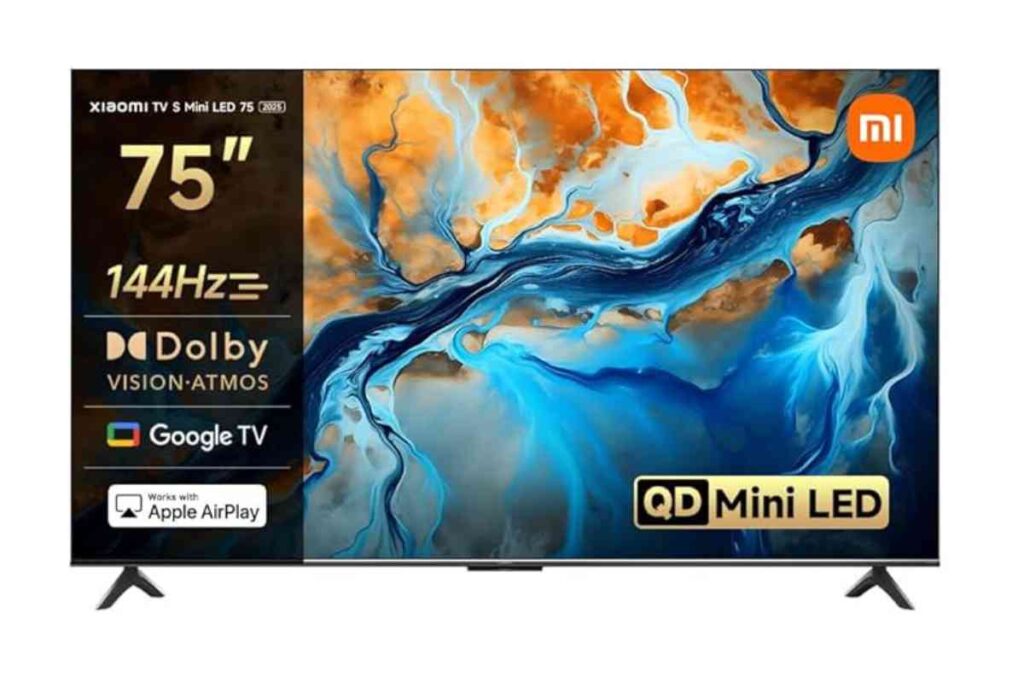 Televisore Xiaomi Mini LED da 75'' a 144Hz: meno 300€